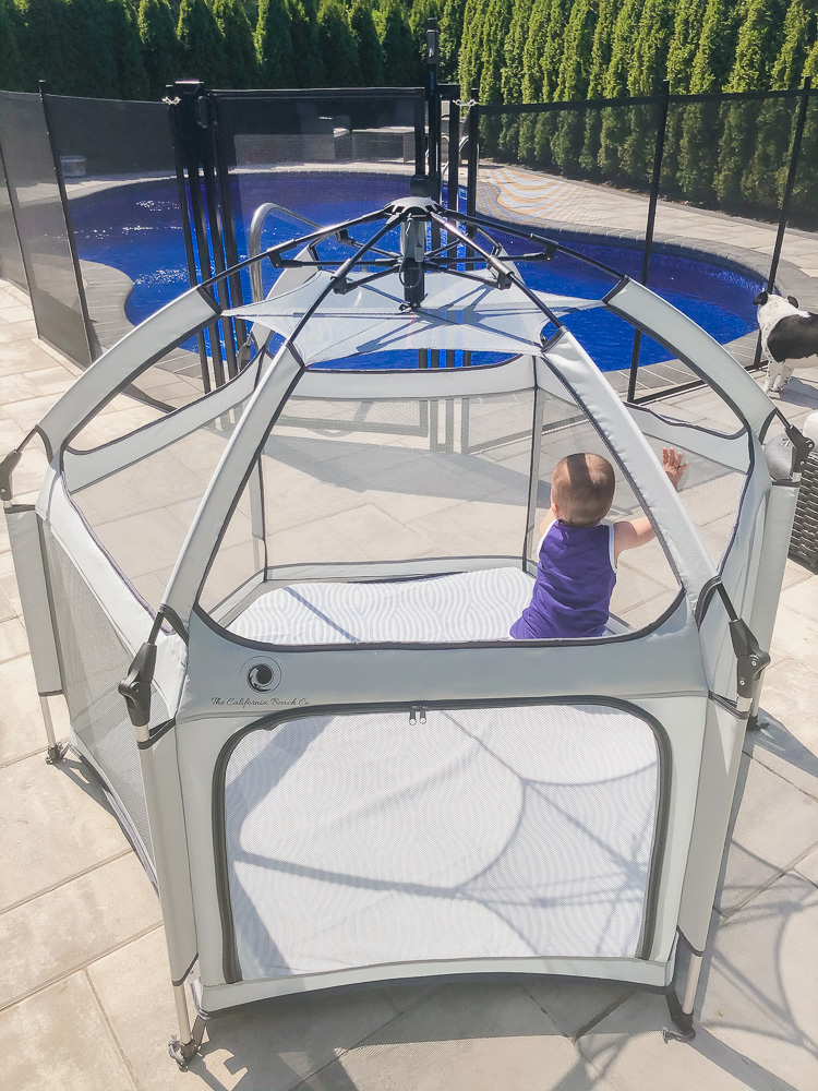 This Portable Playpen is a Summer Must-Have - Mama Diamond Says